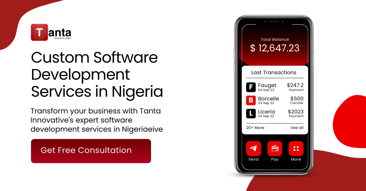 Custom Software Development Services in Nigeria | Tanta